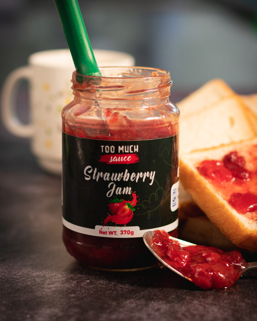 Strawberry Jam – Too Much Sauce